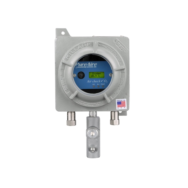 Pureaire Monitoring Systems Monitoring Systems Explosion Proof Oxygen Monitor 99020 | Zoro